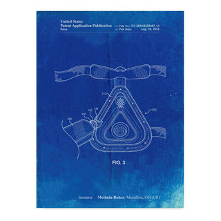 "Cpap Mask" by Cole Borders, Canvas Art, 24"x18" - Industrial - Prints ...