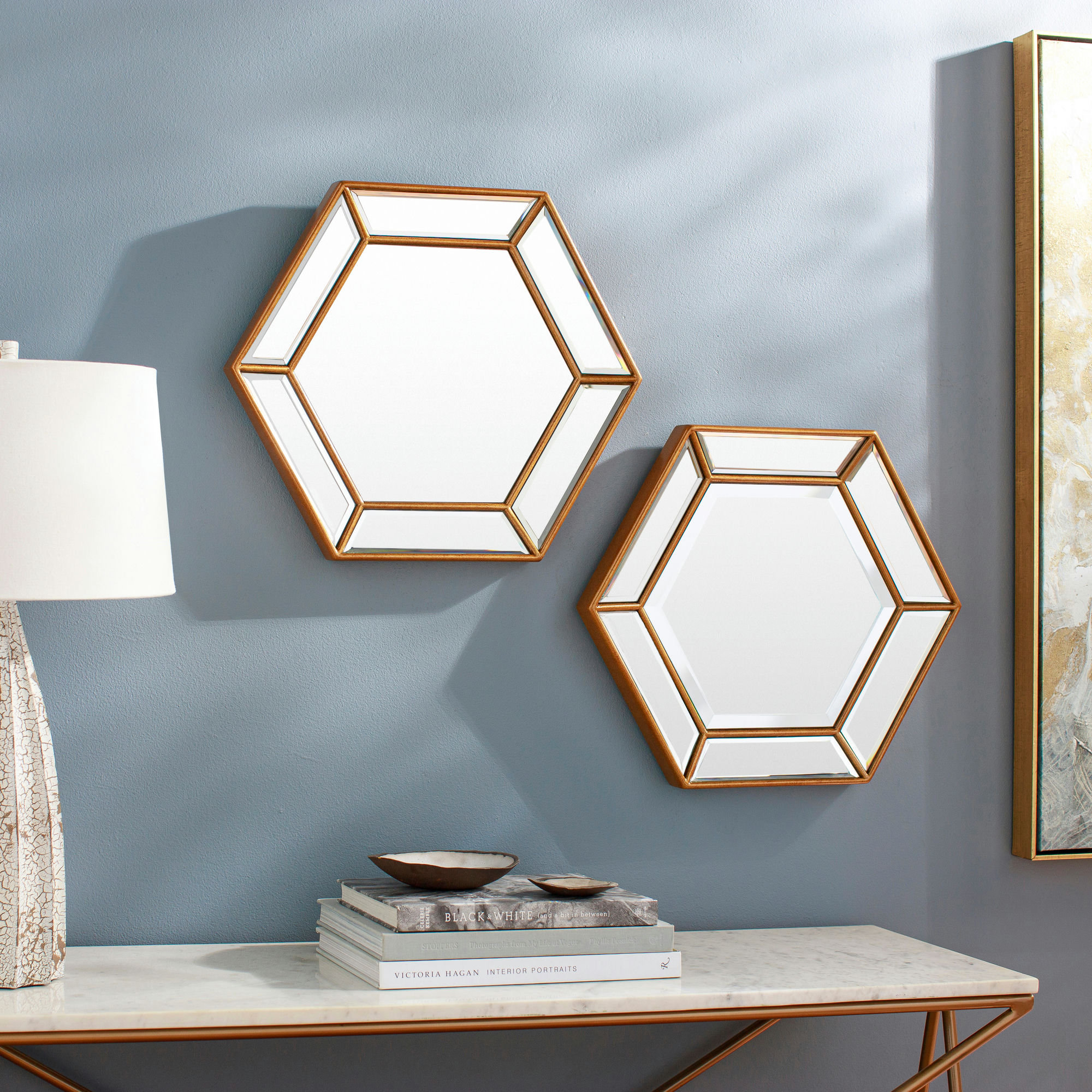 Surya Beehive Mirror - Contemporary - Wall Mirrors - by Beyond Design ...