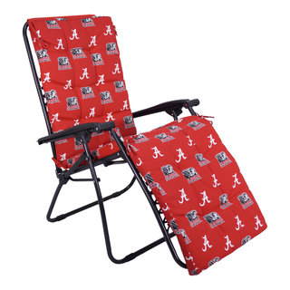 Alabama Crimson Tide Zero Gravity Chair Cushion, 20x72x2 - Contemporary ...