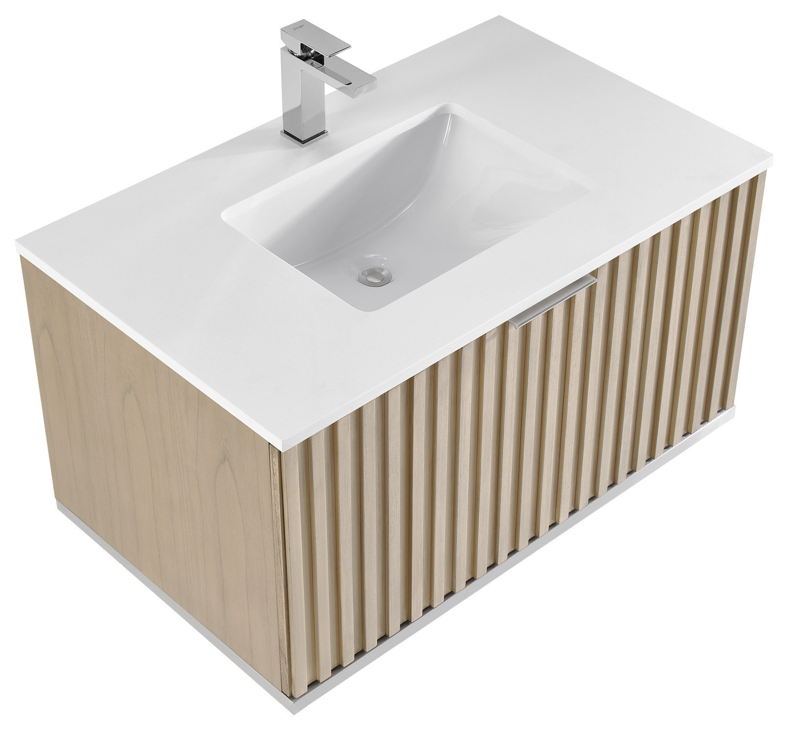 Terra Bathroom Vanity, 36" - Contemporary - Bathroom Vanities And Sink ...