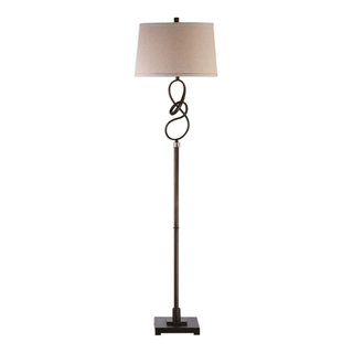 Uttermost Tenley Twisted Bronze Floor Lamp - Transitional - Floor Lamps ...