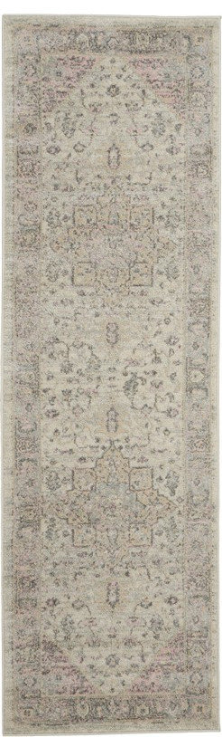 Nourison TRANQUIL Traditional Rugs TRA06, 2'3"x7'3" - Contemporary ...