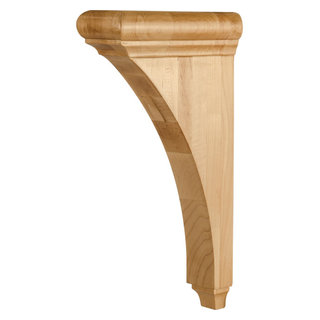 Hardware Resources COR39-3 Corbel, Natural Hard Maple - Traditional ...