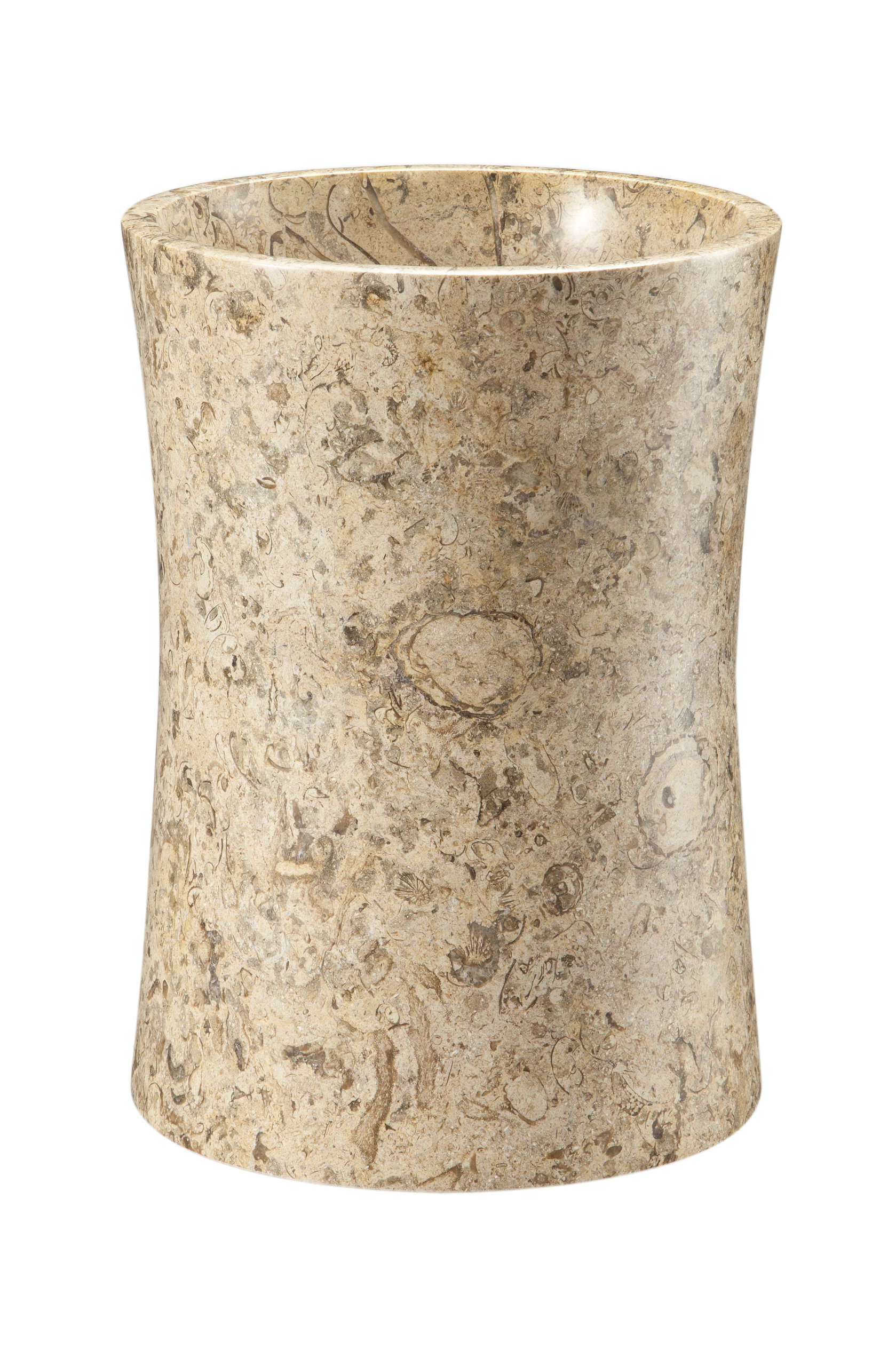 Vinca Collection Black and Gold Marble Waste Bin - Contemporary ...