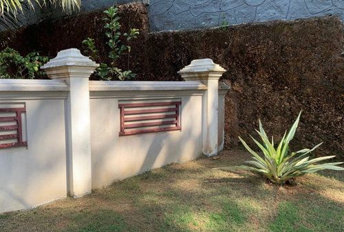 Paint color suggestion for the compound wall