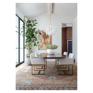 Warm Contemporary - Transitional - Dining Room - Houston - by Lynn ...