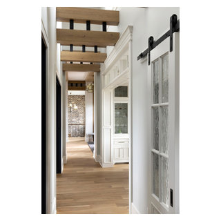 Shingle Style Lodge - Traditional - Hall - Minneapolis - by James ...