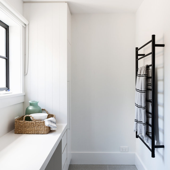 75 Wall Paneling Laundry Room Ideas You'll Love - May, 2025 | Houzz
