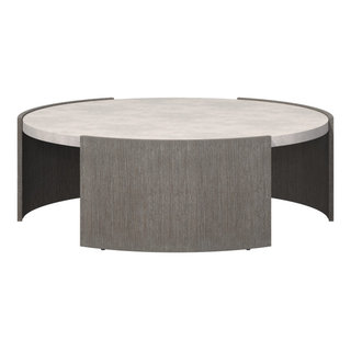Bernhardt Prado Cocktail Table, 49"W x 49"D x 16"H - Farmhouse - Coffee Tables - by Bernhardt ...