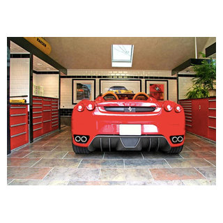 Steve D'Gerolamo's Garage and Showroom - Garage - Boston - by Lista ...