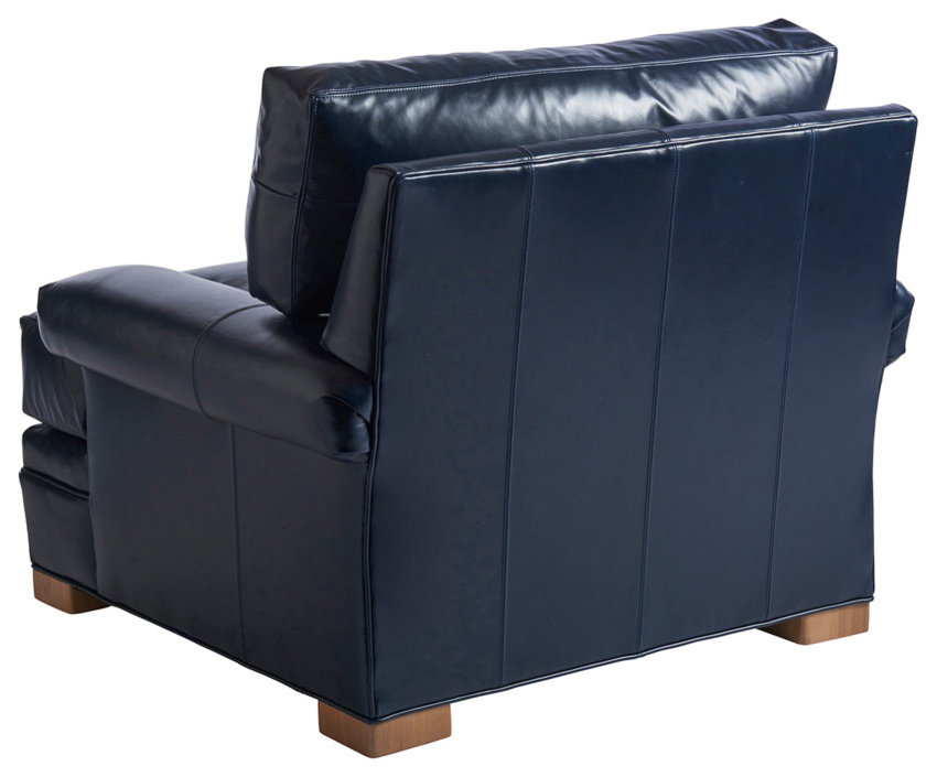 Maxwell Leather Chair - Contemporary - Armchairs And Accent Chairs - by ...
