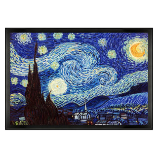 Starry Night, 24X36 - Modern - Paintings - by overstockArt | Houzz