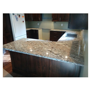 New Azul Aran Kitchen counters - Contemporary - Vancouver - by Quick ...
