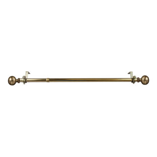 Andre Multi Angle Ceiling Rod 28-48 inch - Traditional - Curtain Rods ...