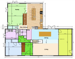 13 foot wide kitchen layout feedback | Houzz Forum