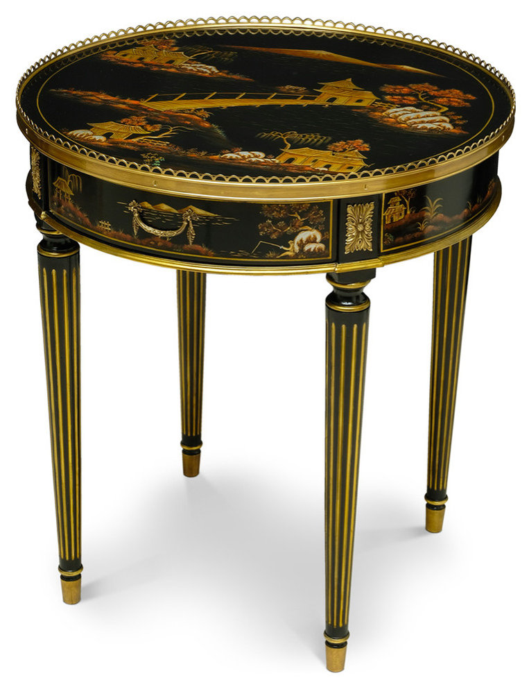 Silk Side Table - Asian - Side Tables And End Tables - by Maitland ...