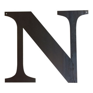 Rustic Large Letter "N", 18" - Contemporary - Wall Letters - by ...