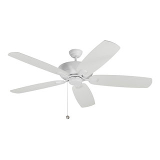 Monte Carlo Fan Company Colony Super Max Ceiling Fan, Matte White ...