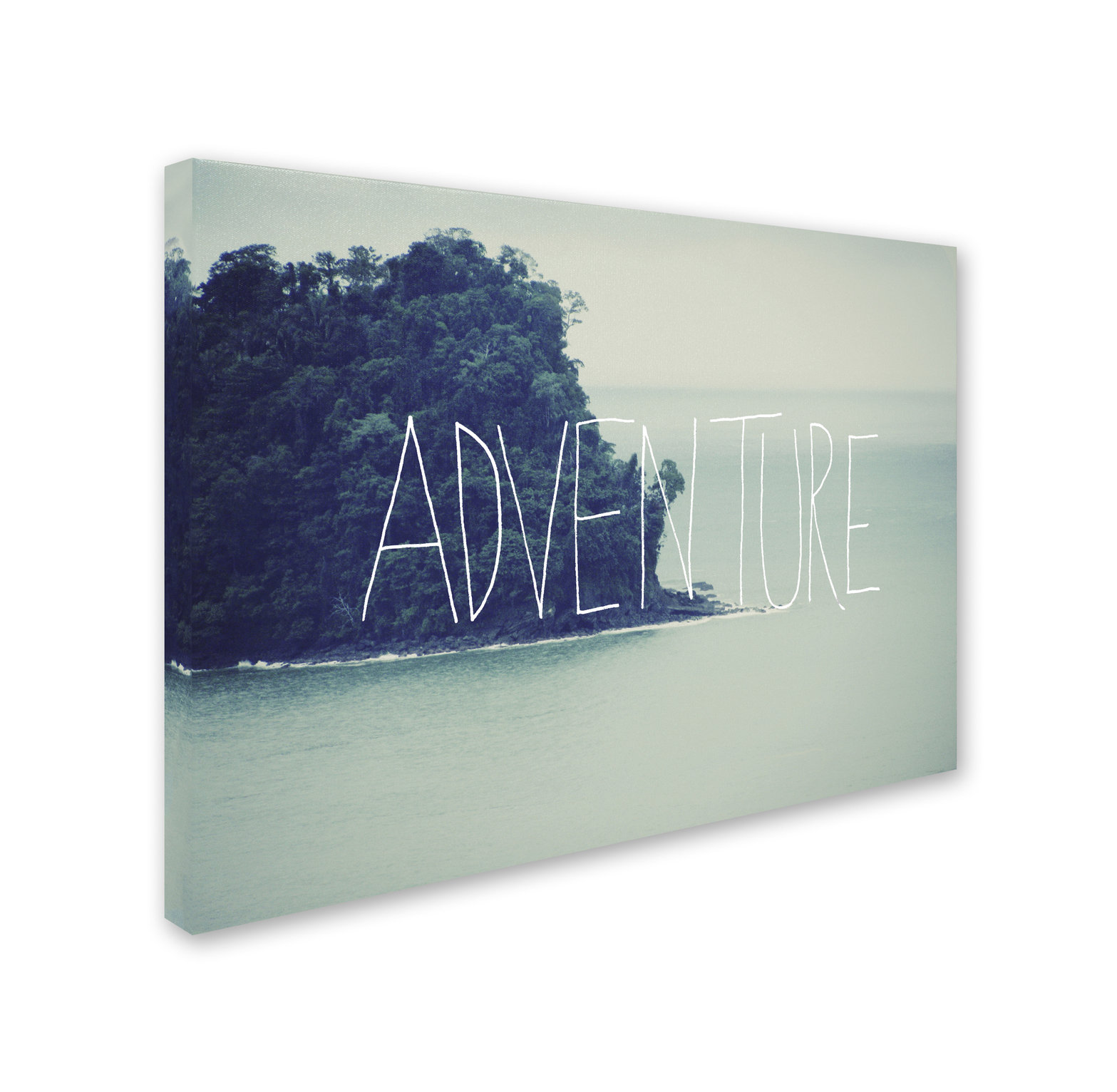 'Adventure Island' Canvas Art by Leah Flores, 18" x 24" - Contemporary - Prints And Posters - by ...