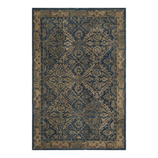 Safavieh Anatolia Navy Traditional Rug - 3' x 5', 9' x 12 ...