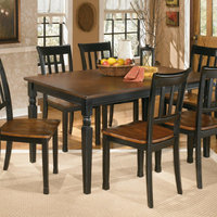 Whitesburg and Owingsville Rectangular Dining Room Table - Transitional ...