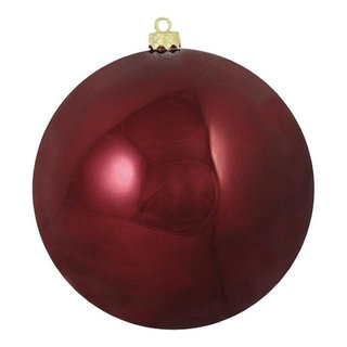 Holographic Glitter Christmas Ball Ornament - Contemporary - Christmas ...