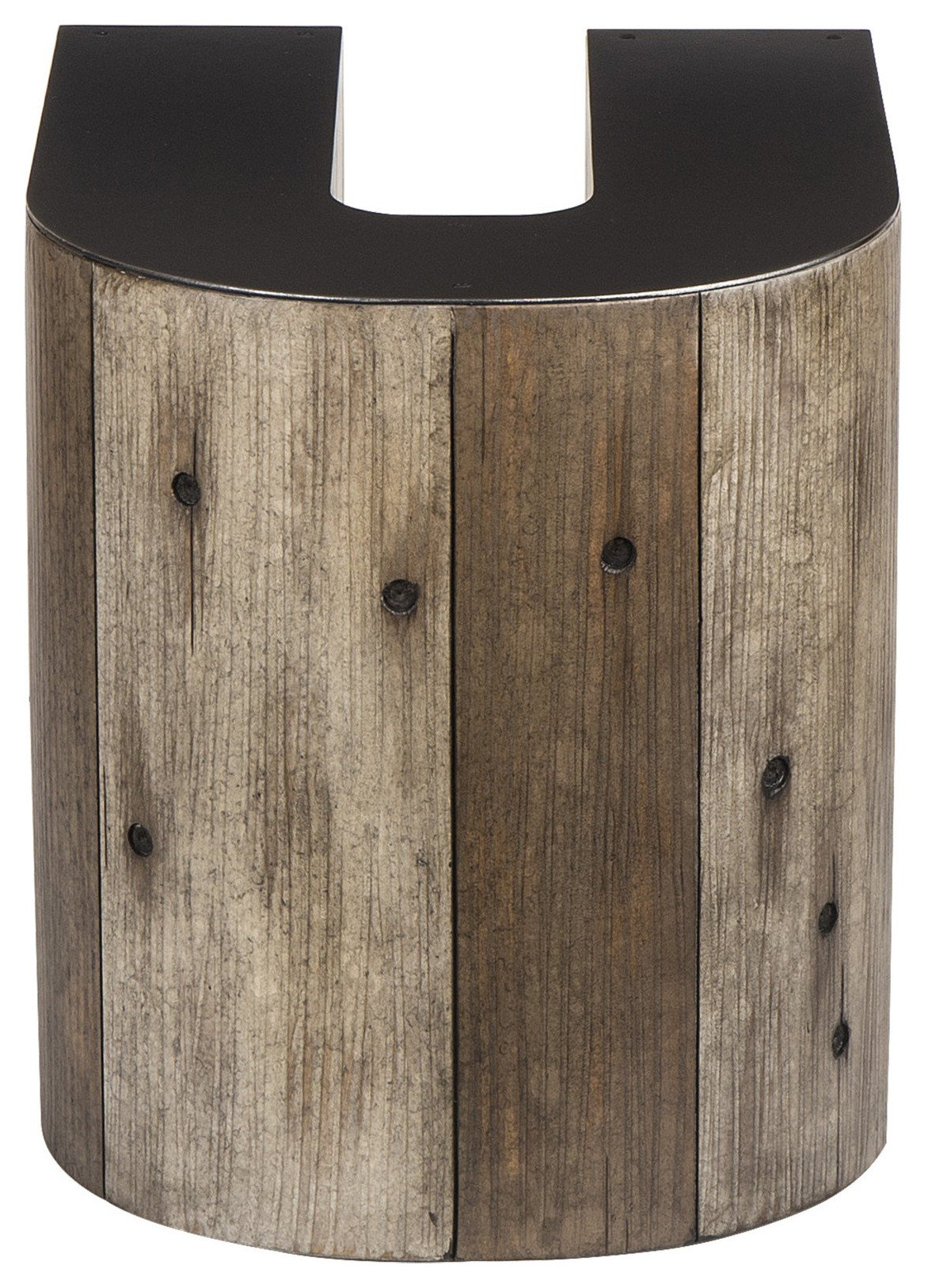 U Letter Side Table - Industrial - Side Tables And End Tables - by Love ...