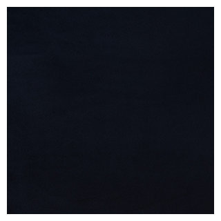 4"x 4" Fabric Swatch Sample, Dark Navy Blue Performance Velvet ...