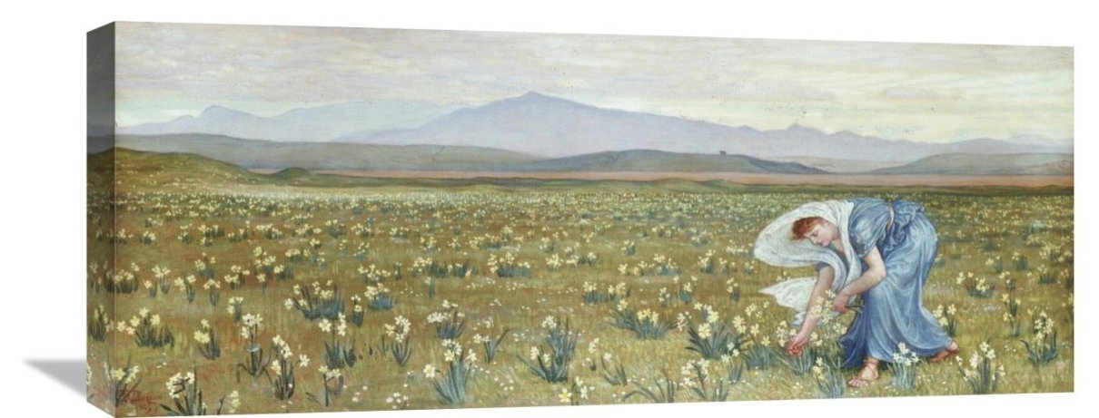 "La Primavera" Artwork, 30" x 12.12" - Traditional - Prints And Posters ...