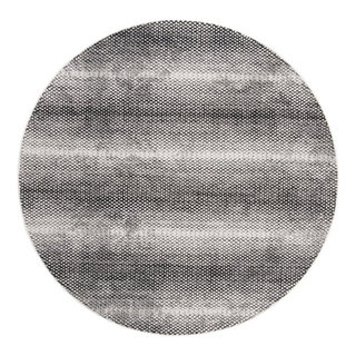 Safavieh Lurex 6'7" Round Rug in Black and Ivory, 6'7" Round ...