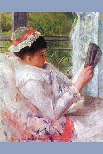 Reading Mrs. (Lydia Cassatt) by Cassatt, 24" x 36" - Traditional ...