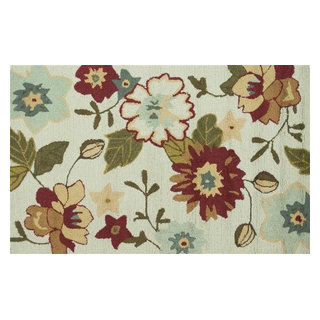 Loloi Summerton Ivory/Olive Rug 3'0"x3'0", 2'0"x5'0" - Contemporary ...