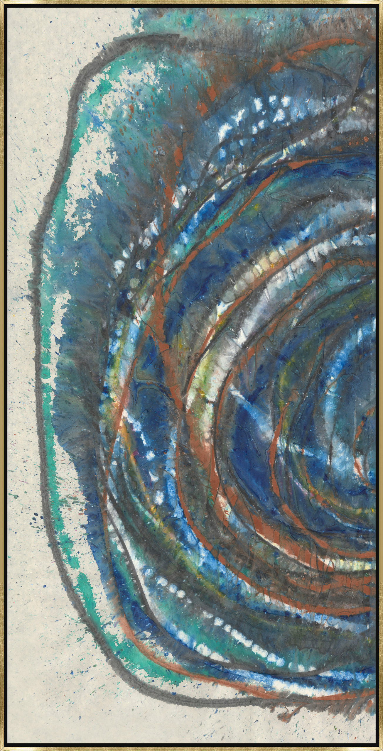All Mixed Up I Artwork, 36x72 - Contemporary - Prints And Posters - by ...