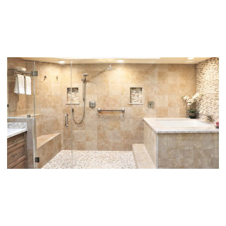 Grand Master Bath Shower & Tub Wet Room - Bathroom - San Francisco - by ...
