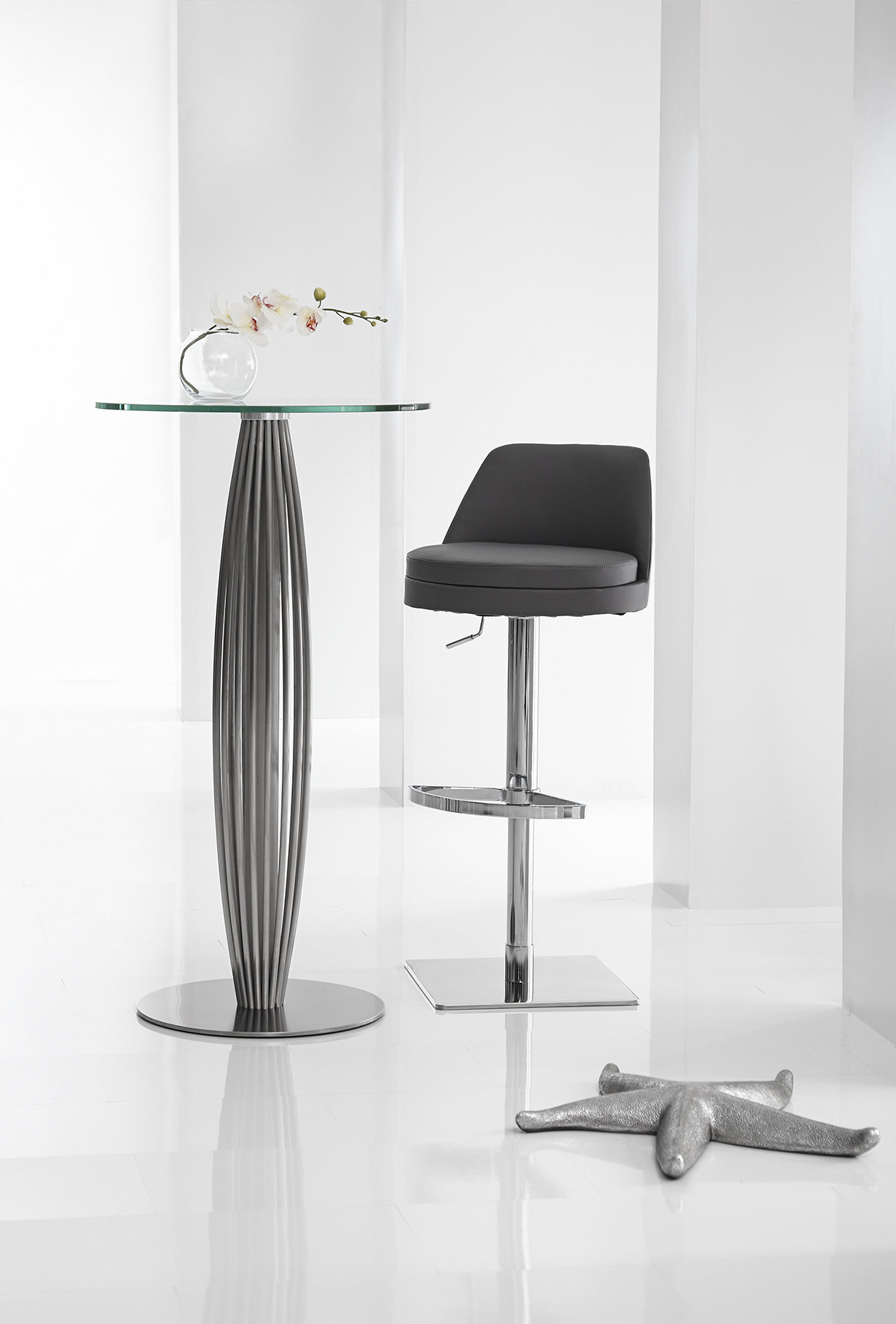 Linda Bar Height Table, 27" - Contemporary - Indoor Pub And Bistro ...