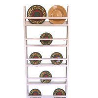 Farmhouse Country Plate Rack Wall Shelf - Farmhouse - Dish Racks - by ...