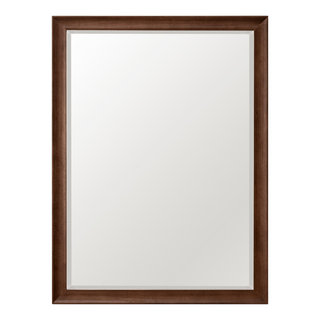 Glenbrooke 30" Mirror, Black Onyx - Transitional - Bathroom Mirrors ...