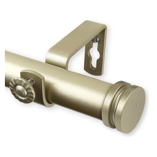 Lid 1" Curtain Rod, 28"-48" - Transitional - Curtain Rods - by Rod ...