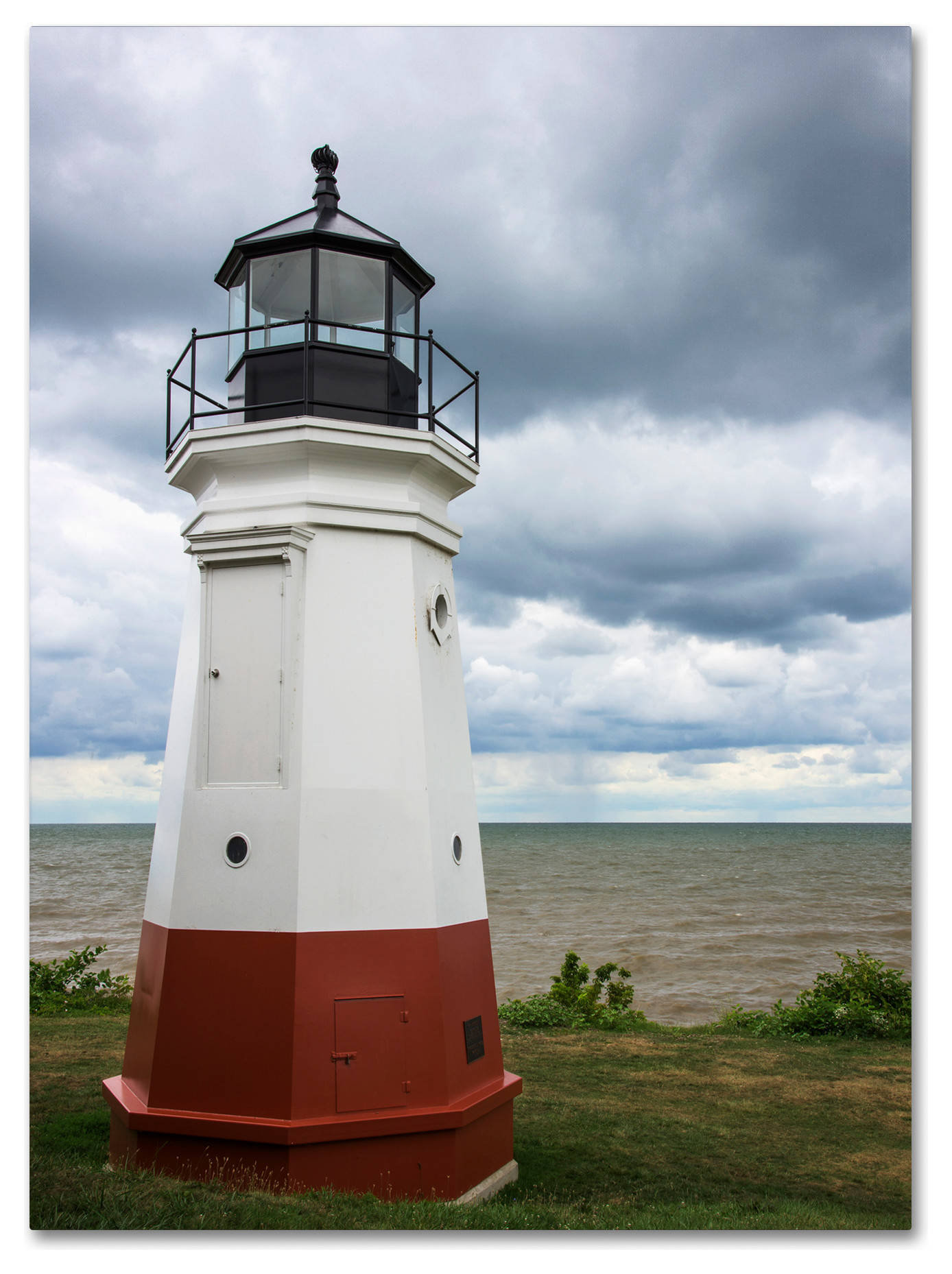 Kurt Shaffer 'Vermillion Ohio Lighthouse' Canvas Art, 32"x24 ...