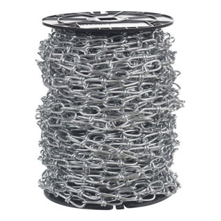 Campbell T0722027N Double Loop Chain, Silver - Traditional - Hardware ...