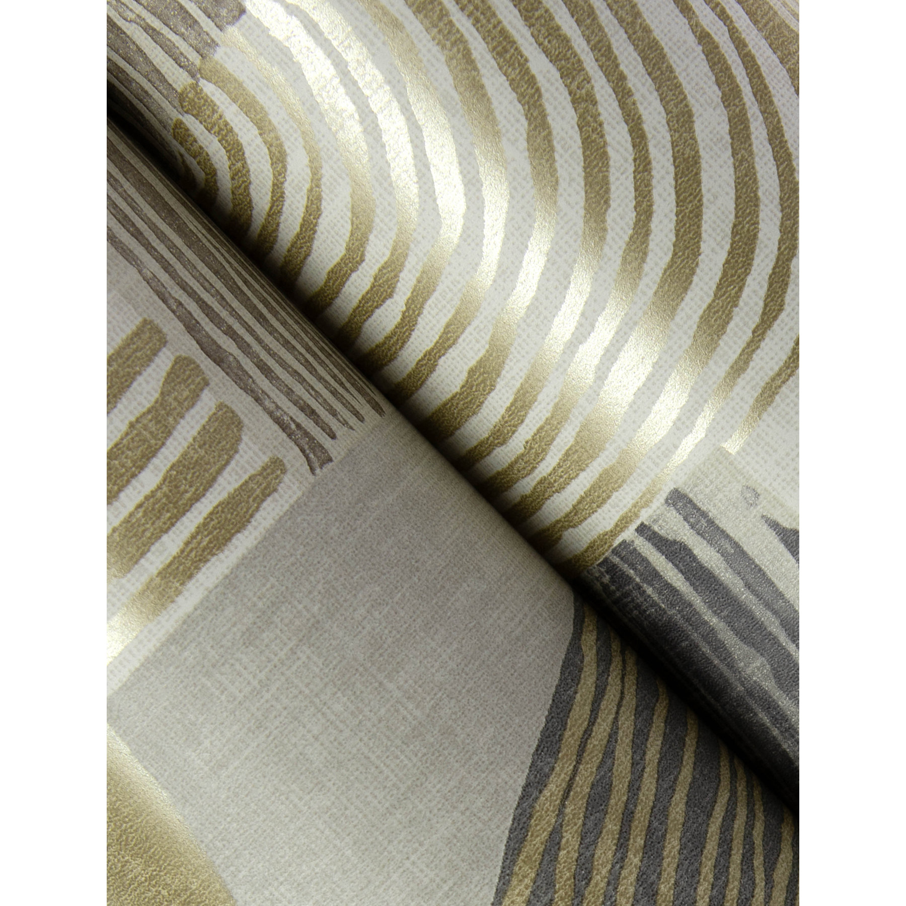 Hollace Slate Geometric Wallpaper, Bolt - Contemporary - Wallpaper - by ...