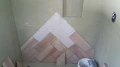 HELP! 6 x 24 tiles are bowing