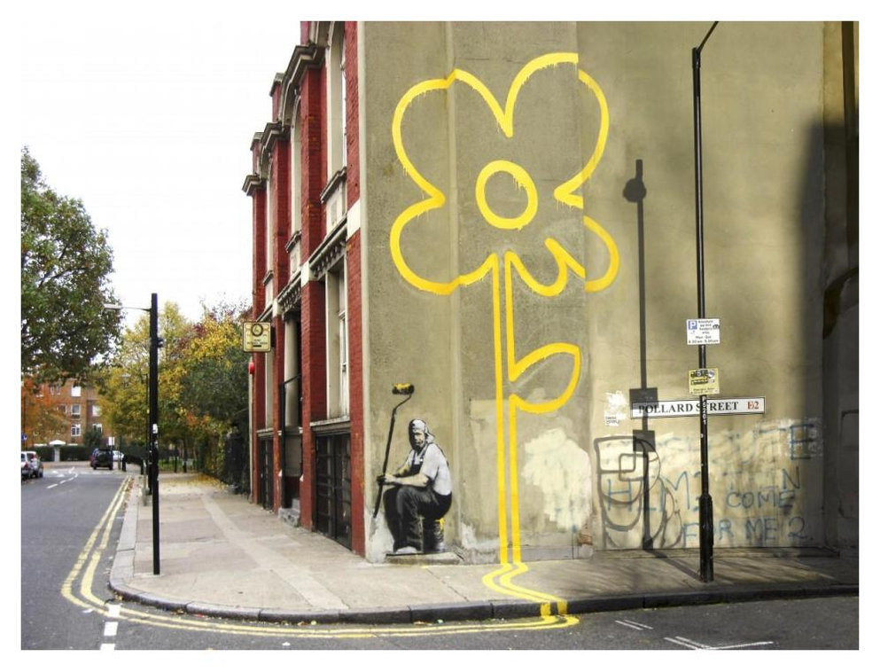 "Pollard Street, London" Wall Art - Paper Art, 32"x42" - Contemporary ...