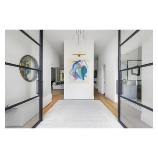 Modern Home on Championship Golf Course - Modern - Entry - Houston - by ...