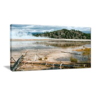 "Grand Prismatic Spring" Landscape Photography Wall Art, 40"x20 ...