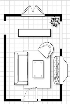Impossible Living Room Layout!