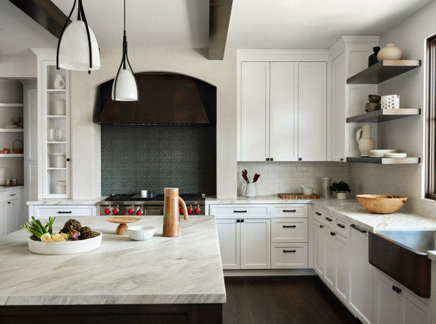New This Week: 6 Modern Farmhouse-Style Kitchens