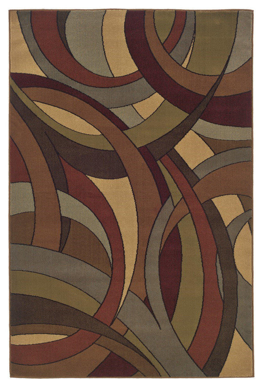 Oriental Weavers Huntington 1982A Beige Rug, 7'10"x10' - Contemporary ...