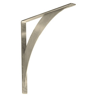 2"x20"x20" Legacy Steel Bracket, Hammered Black, 2Wx24"Dx24"H ...