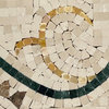 Emerald Gold 6.3x15 Marble Mosaic Border Listello Tile Polished, 1 ...
